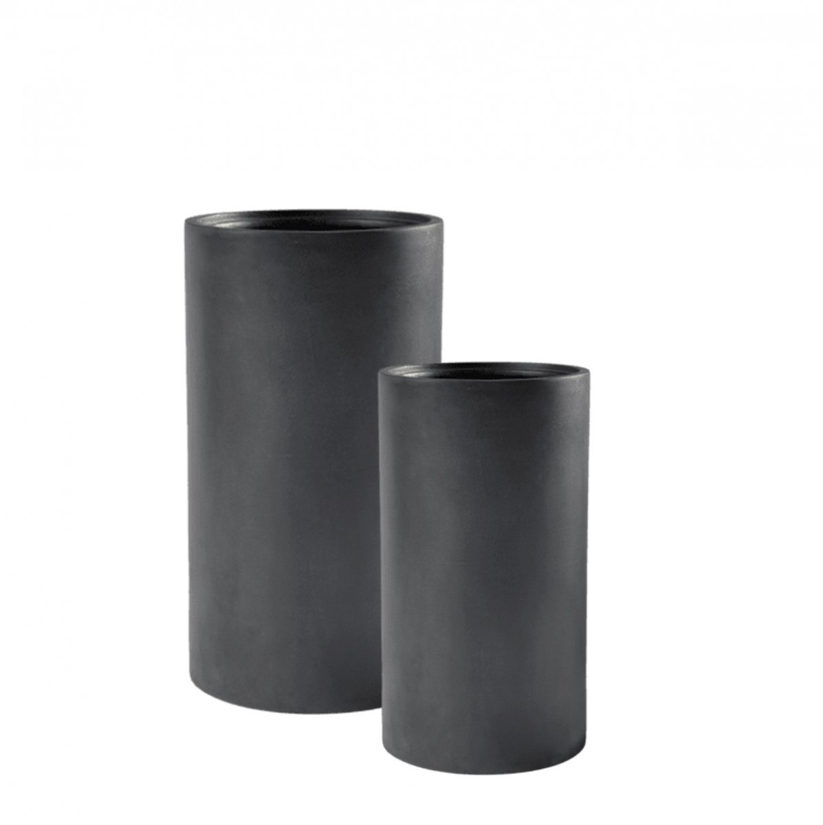 Basic Cylinder Dark Grey te koop bij De Groot Decoraties